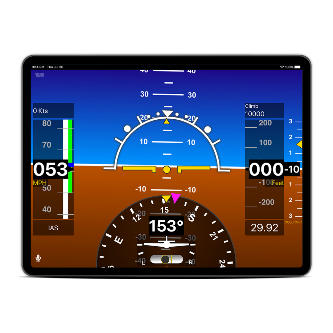 The Levil Aviation App | Customizable Digital Instrument Panel